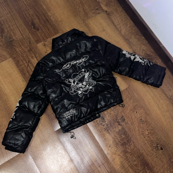 Ed Hardy | Jackets & Coats | Ed Hardy Puffer | Poshmark